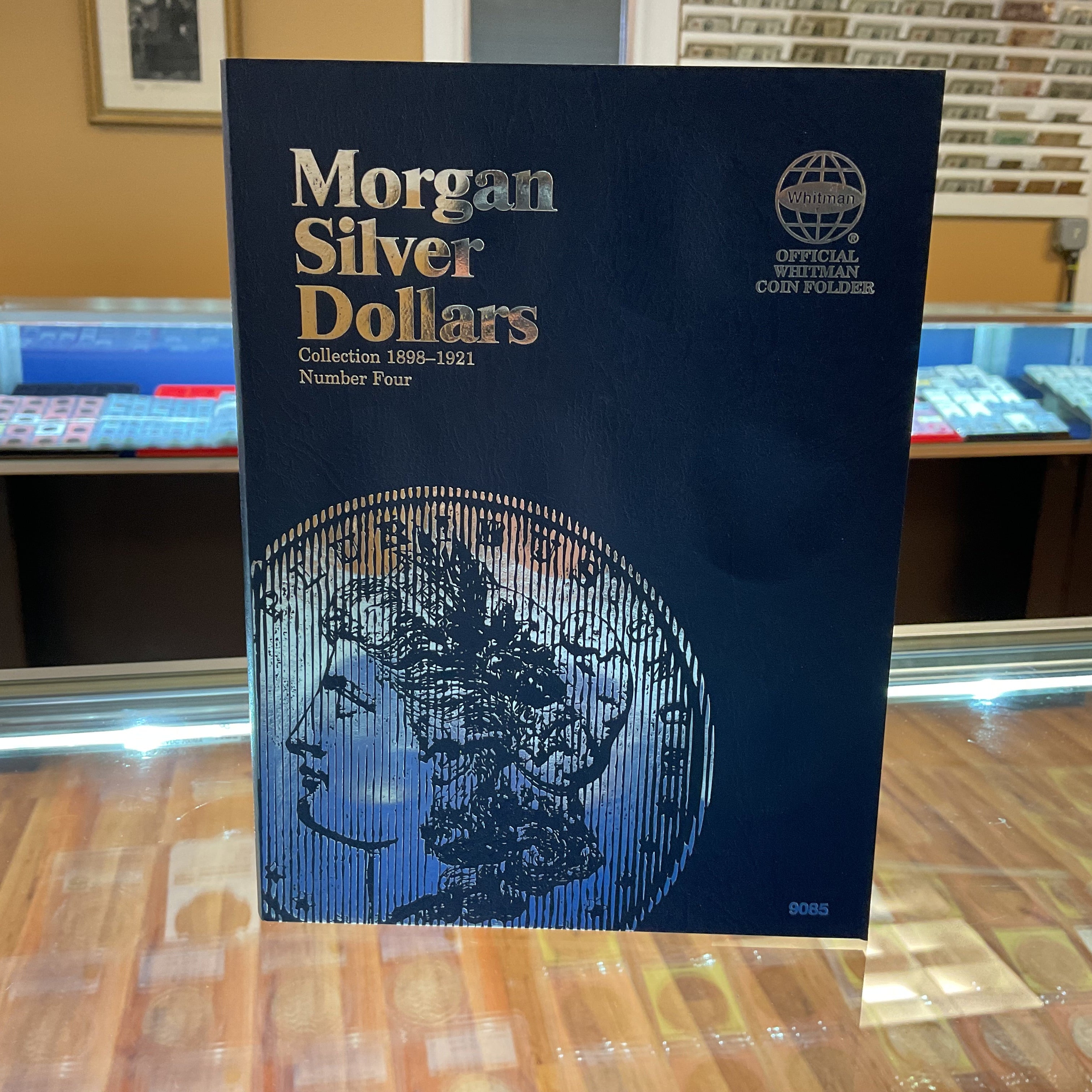 Morgan Silver Dollars, Whitman Coin Folder, Number Four, Collection 18