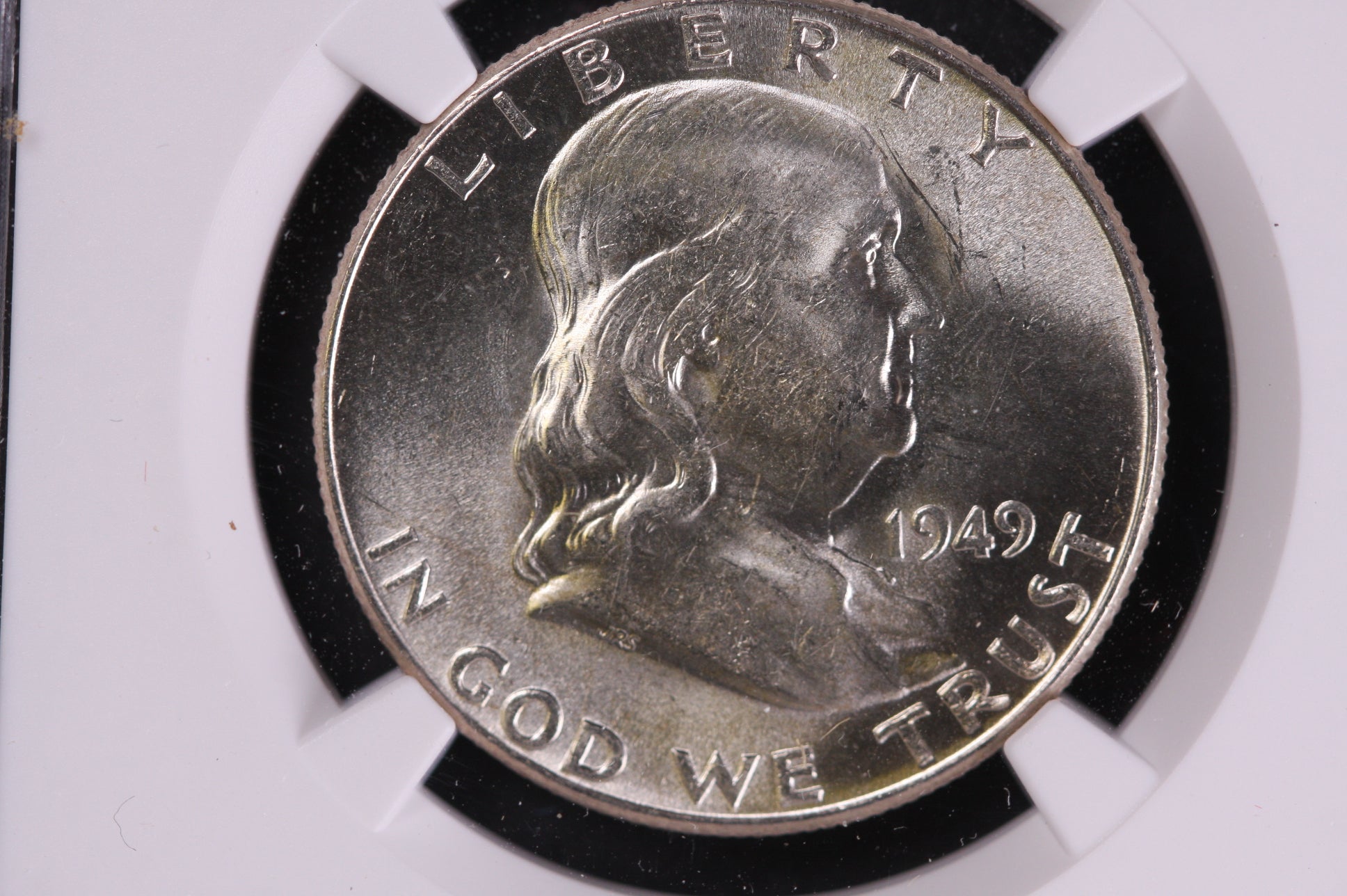 1949 Franklin Silver Half Dollar, NGC MS63 Uncirculated Coin, Store #G