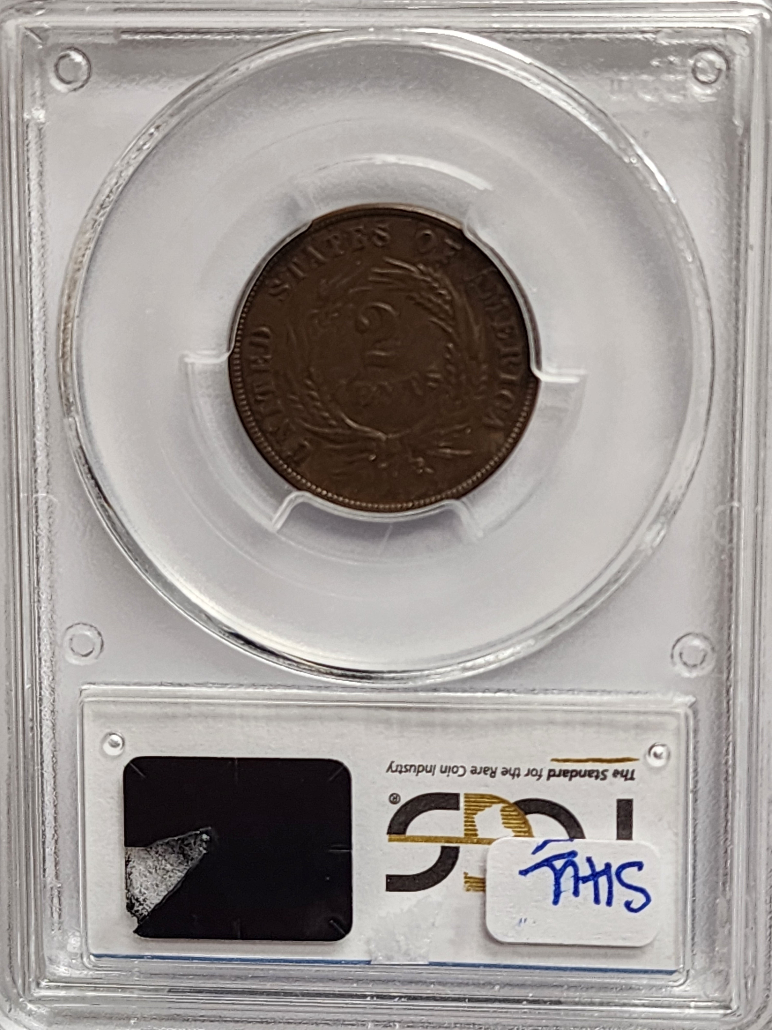 1872 Two Cent Piece, PCGS XF40, Key Date, Store #CT0704